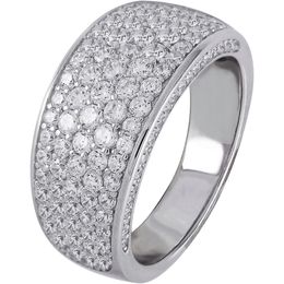 Firetti Damen Fingerring "Schmuck Geschenk Silber 925 Silberring Ring", 58, Silber 925 (Sterlingsilber), 4,4mm, silber, Silber 925 (Sterlingsilber),