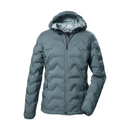 Killtec Damen Steppjacke "KOW 8 WMN QLTD JCKT", blau, Gr. 42, Oberstoff: Oberseite: 100% Polyester (recycelt), R&uuml;ckseite: 100% Polyester, Wattierung: