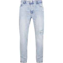 2Y Premium Herren Bequeme Jeans "2Y Premium Herren 2Y Tapered Fit Jeans", blau, Gr. 31, unifarben, 97% Baumwolle, 3% Elasthan, Jeans