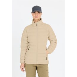 WHISTLER Damen Outdoorjacke "Froze", beige, Gr. 42, kariert, unifarben, 100% Polyester, Jacken, aus atmungsaktivem Material