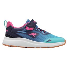 Kangaroos Damen Sneaker "KB-PANG EV", Gr. 29dk navy, daisy pink, Mesh, Synthetik, Schuhe, Nicht abf&auml;rbende Sohle