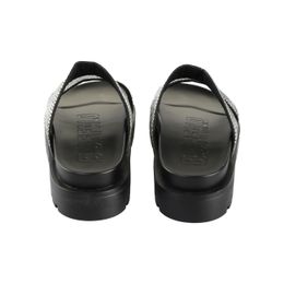 Buffalo Damen Sandale "Buffalo RAYA TSS SPARK", Gr. 40, schwarz, Polyurethan, unifarben, Schuhe