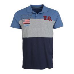 Top Gun Herren T-Shirt "TG20201019", blau, Gr. L, Obermaterial: 100% Baumwolle, Shirts