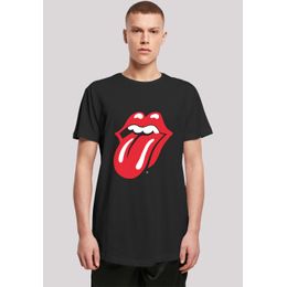 F4NT4STIC Herren T-Shirt "The Rolling Stones Zunge", schwarz, Gr. M, Obermaterial: 100% Baumwolle, Shirts, Premium Qualit&auml;t