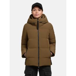 Khujo Damen Steppjacke "Fanc2-YM", gr&uuml;n, Basic, Gr. M, Obermaterial: 90% Polyester, 10% Elasthan. Futter: 100% Nylon. Wattierung: 100% Polyester,