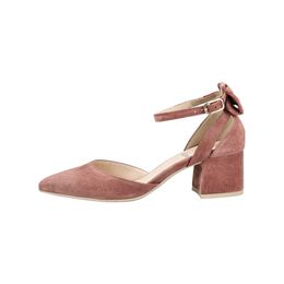 Nero Giardini Damen Pumps "Nero Giardini Pumps Veloursleder", Gr. 35rosa, Veloursleder, Schuhe