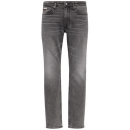 Herren Slim-fit-Jeans "SLIM JEANS", grau, Gr. 36, Calvin Klein Jeans, unifarben, Denim/Jeans, Obermaterial: 98% Baumwolle, 2% Elasthan, Jeans, Slim