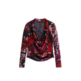 Desigual Shirt Damen Gr&ouml;&szlig;e M beere / rosa / rot / schwarz