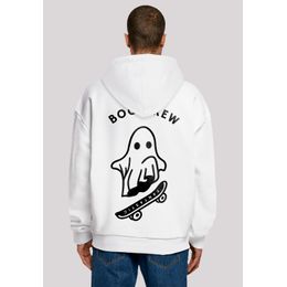 F4NT4STIC Herren Kapuzenpullover "Boo Crew Halloween", wei&szlig;, Gr. L, Obermaterial: 100% Baumwolle, Pullover, Print