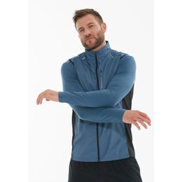 ELITE LAB Herren Funktionsweste "Shell X1 Elite", blau, Gr. XXXL, 100% Polyester, Westen, mit hochwertiger Lauf-Ausstattung (wind -und wasserdicht)