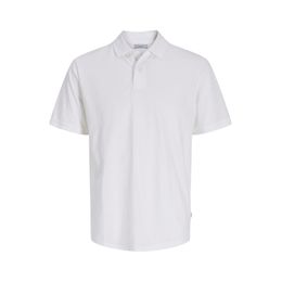 Jack & Jones Jack & Jones Poloshirt 'JPRBLUWILL' Herren Gr&ouml;&szlig;e M wei&szlig;