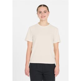 LES'ARCS M&auml;dchen Funktionsshirt "Terniny", wei&szlig;, Gr. 140, unifarben, 62% Polyester, 33% Baumwolle, 5% Elasthan, Shirts, aus weichem Material