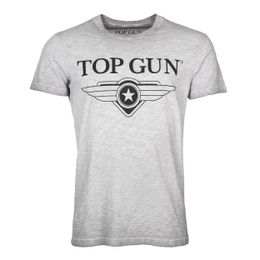 Top Gun Herren T-Shirt "Windy TG20191007", grau, Gr. M, Obermaterial: 100% Baumwolle, Shirts