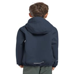 Jack Wolfskin Kinder Outdoorjacke "FLAZE JACKET K", blau, Gr. 128, Obermaterial: 100% POLYESTER. Futter: 100% POLYESTER, Jacken