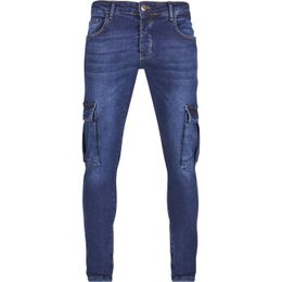2Y Premium Herren Bequeme Jeans "2Y Premium Herren 2Y Skinny Fit Jeans"blau, Gr. 31, unifarben, 97% Baumwolle, 3% Elasthan, Jeans