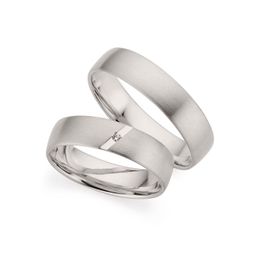 Phoenix PH&Ouml;NIX Damen Trauring "Schmuck Geschenk Silber 925 Trauring Ehering LIEBE versch. Varianten", 51, ohne Brillant, Silber 925 (Sterlingsilber), 5mm,