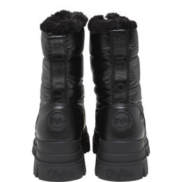 Buffalo Damen Stiefel "Buffalo aspha quilt zip", Gr. 40schwarz, Textil, unifarben, Schuhe