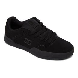 DC Shoes Herren Schn&uuml;rschuh "Central", Gr. 8,5, schwarz, Obermaterial: Leder / Futter: Textil / Au&szlig;ensohle: Gummi, Schuhe