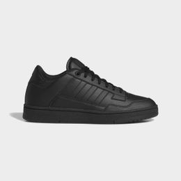 Herren Sneaker "RAPID COURT LOW", adidas Sportswear, Gr. 44, schwarz, Synthetik, Schuhe