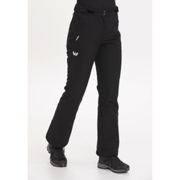 WHISTLER Damen Skihose "Naya", schwarz, Gr. 46, unifarben, 94% Polyester, 6% Elasthan, Hosen, mit 15.000 mm Wassers&auml;ule