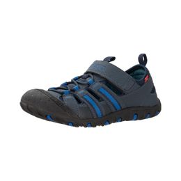 Trollkids Kinder Outdoorsandale "Kids Sandefjord Sandal XT", Gr. 32, blau, Synthetik, Textil, Schuhe