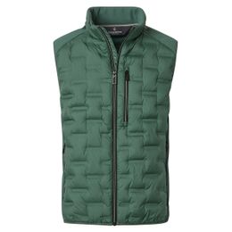 Casamoda Herren Steppweste "Casamoda Steppweste uni", gr&uuml;n, Gr. 5XL, 100% Polyester, Westen