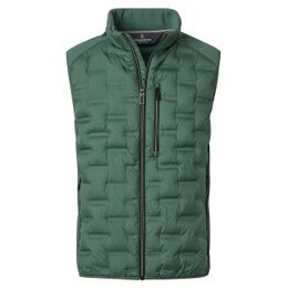 Casamoda Herren Steppweste "Casamoda Steppweste uni", gr&uuml;n, Gr. 4XL, 100% Polyester, Westen