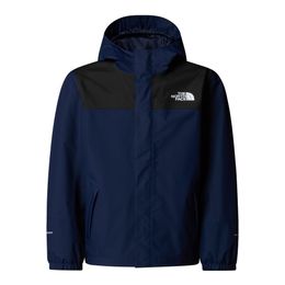 The North Face Outdoorjacke 'Antora' Jungen Gr&ouml;&szlig;e 124/130 dunkelblau / silbergrau / schwarz / wei&szlig;