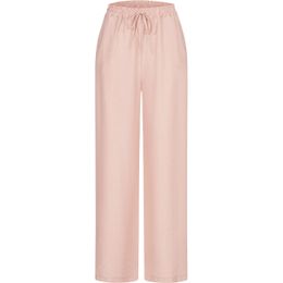 Stoffhose CLOUD 5IVE "CLOUD 5IVE", Damen, Gr. XL, US-Gr&ouml;&szlig;en, rose, 85% Viskose, 15% Polyamid, unifarben, loose fit, Hosen Stoffhose