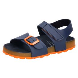 Lico M&auml;dchen Pantolette "Pantolette Bioline Master", Gr. 30, blau, Synthetik, Schuhe