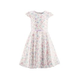 happy girls Kleid M&auml;dchen Gr&ouml;&szlig;e 128 hellblau / helllila / hellpink