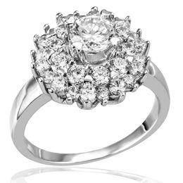Goldmaid Damen Silberring, 18,5, Silber 925 (Sterlingsilber), wei&szlig;, Silber 925 (Sterlingsilber), Fingerringe