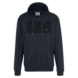 Herren Kapuzensweatshirt "GRAPHIC NUMBER", grau, Gr. 4XL, Ahorn Sportswear, 100% Baumwolle, Sweatshirts, mit modischem Frontprint