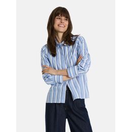 LIEBLINGSST&Uuml;CK LIEBLINGSST&Uuml;CK Damen Klassische Bluse "RadenaL"440, true blau, Gr. 34, 75% Baumwolle, 22% Polyamid, 3% Elasthan, Blusen, mit Baumwoll-Anteil