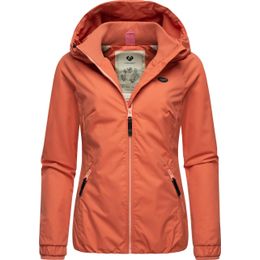 Ragwear Damen Outdoorjacke "Dizzie", rot, Gr. XS, Au&szlig;enmaterial: 100% Polyester; Innenfutter: 100% Polyester; Wattierung: 100% Polyester, Jacken,