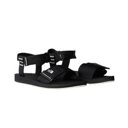 Outdoorsandale The North Face "W SKEENA SANDAL II", Damen, Gr. 42, schwarz-wei&szlig; (tnf schwarz, wei&szlig;), Textil, Schuhe Outdoorsandale, Trekkingsandale