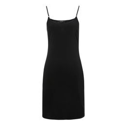 Aniston CASUAL Damen Unterkleid, schwarz, Gr. 48, unifarben, Single Jersey, Obermaterial: 95% Polyester, 5% Elasthan, Kleider, mit verstellbaren