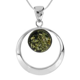OSTSEE-SCHMUCK Damen Kette mit Anh&auml;nger "- Lenka - Silber 925/000 - Bernstein", 42, Silber 925 (Sterlingsilber), silber, Silber 925 (Sterlingsilber),