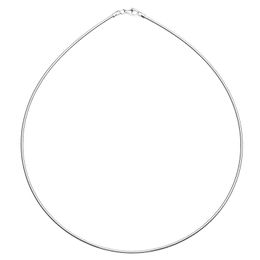 OSTSEE-SCHMUCK Damen Halsreif "- Omega 1,2 mm - Silber 925/000 -", 42, Silber 925 (Sterlingsilber), silber, Silber 925 (Sterlingsilber), Halsketten