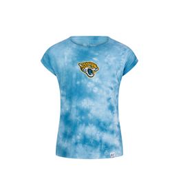 Recovered Damen T-Shirt "NFL Jaguars", blau, Gr. XS, bedruckt, 100% Baumwolle, Shirts, f&uuml;r alle Jacksonville Jaguars-Fans