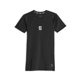 Puma Herren Trainingsshirt "Hoops Team Basketball-T-Shirt Herren", schwarz, Gr. XXXL, clean, Obermaterial: 17% Elasthan, 83% Polyester, Shirts