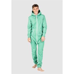 MONIZ Damen Jumpsuit, Gr. XS, gr&uuml;n, 80% Baumwolle, 20% Polyester, Overalls, mit kuscheligem Komfort