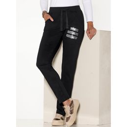 Classic Basics Damen Webhose, schwarz, Gr. 52, 100% Baumwolle, Hosen