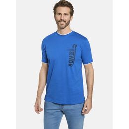 Jan Vanderstorm Herren T-Shirt "T-Shirt FLEMMING", blau, Gr. 4XL, Shirts