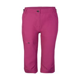 Killtec Damen Caprihose "KOS 4 WMN PNTS", rot, Gr. 44, Obermaterial: 92% Polyester, 8% Elasthan, Hosen, Wasserabweisende, schnelltrocknende Caprihose