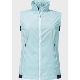 Sch&ouml;ffel SCH&Ouml;FFEL Damen Funktionsweste "Vest Bygstad L", blau, Gr. 46, Oberstoff : 100% Nylon, Westen