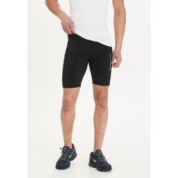 Endurance Herren Lauftights "Energy", schwarz, Gr. S, unifarben, 81% Polyester, 19% Elasthan, Hosen, mit QUICK DRY Technologie