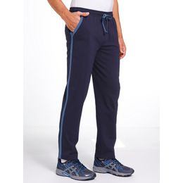 CLASSIC Herren Schlupfhose, blau, Gr. 44, unifarben, 100% Baumwolle, Hosen
