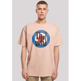 F4NT4STIC Herren T-Shirt "The Who Target Classic", gelb, Gr. M, Obermaterial: 100% Baumwolle, Shirts, Premium Qualit&auml;t