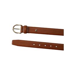 JOOP! JOOP Damen Lederg&uuml;rtel, braun, Gr. 90, Rindsleder, G&uuml;rtel, abgerundete Dornschlie&szlig;e, Breite 3 cm